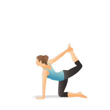 Yoga Pose: Half Bow | Pocket Yoga