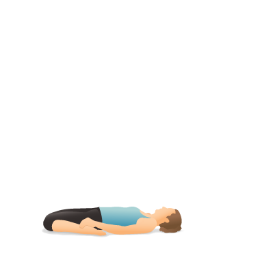 Yoga Pose: Supine Hero | Pocket Yoga